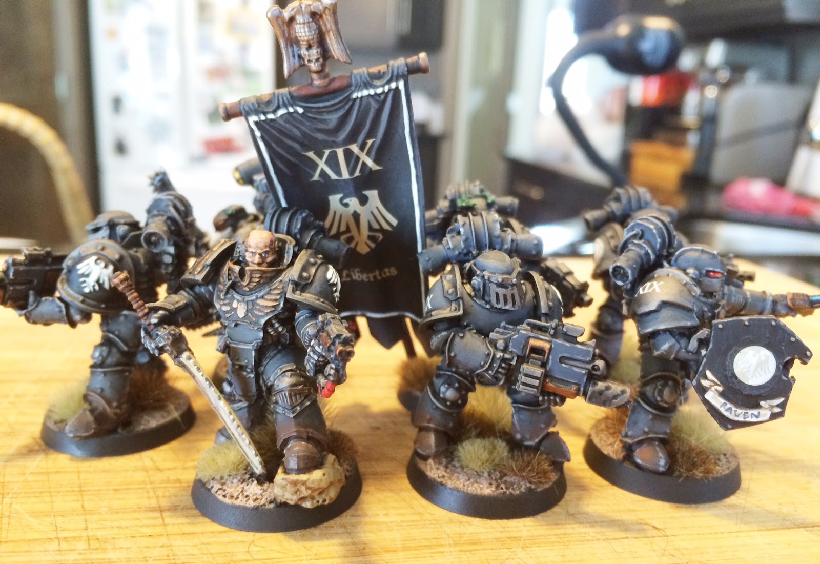 Fawcett Avenue Conscripts: Final Painting Challenge Entry - 30k Raven ...