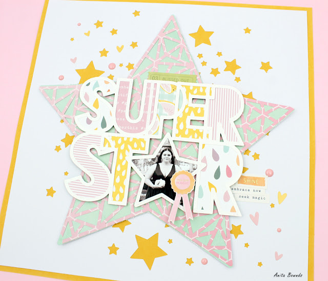super star layout - Neat and Crafty