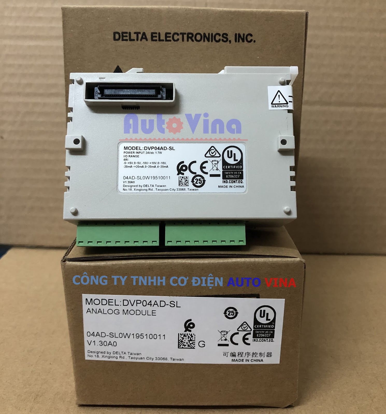 DVP04AD-SL Module Analog PLC Delta | Delta - Mitsubishi - Siemens