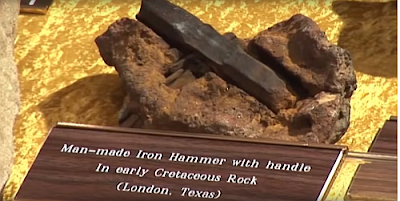 Ancient Hammer Found Inside 400 Million Year Rock