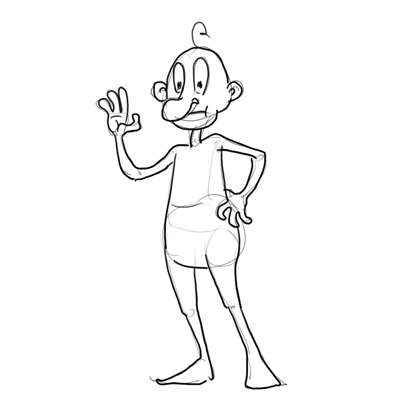 Duffator's doodles: #43 Mr Basic