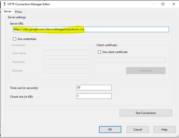 Microsoft Business Intelligence: HTTP Connection Manager in SSIS