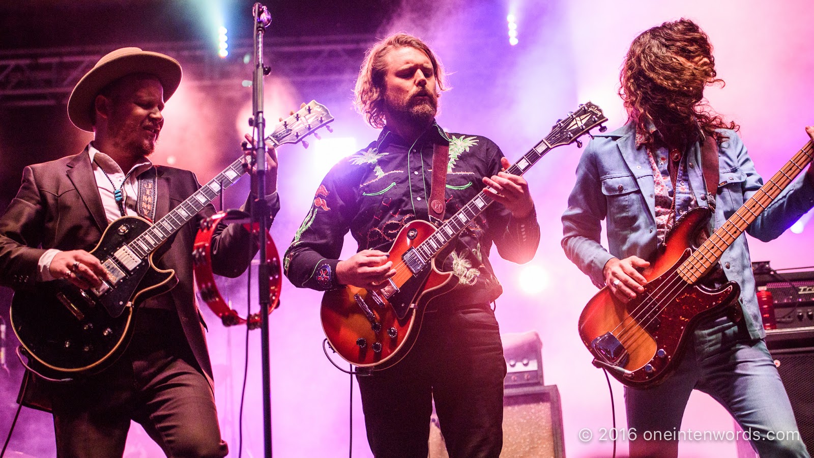 one in ten words: Riverfest Elora 2016: Day 3: Band 12: The Sheepdogs ...