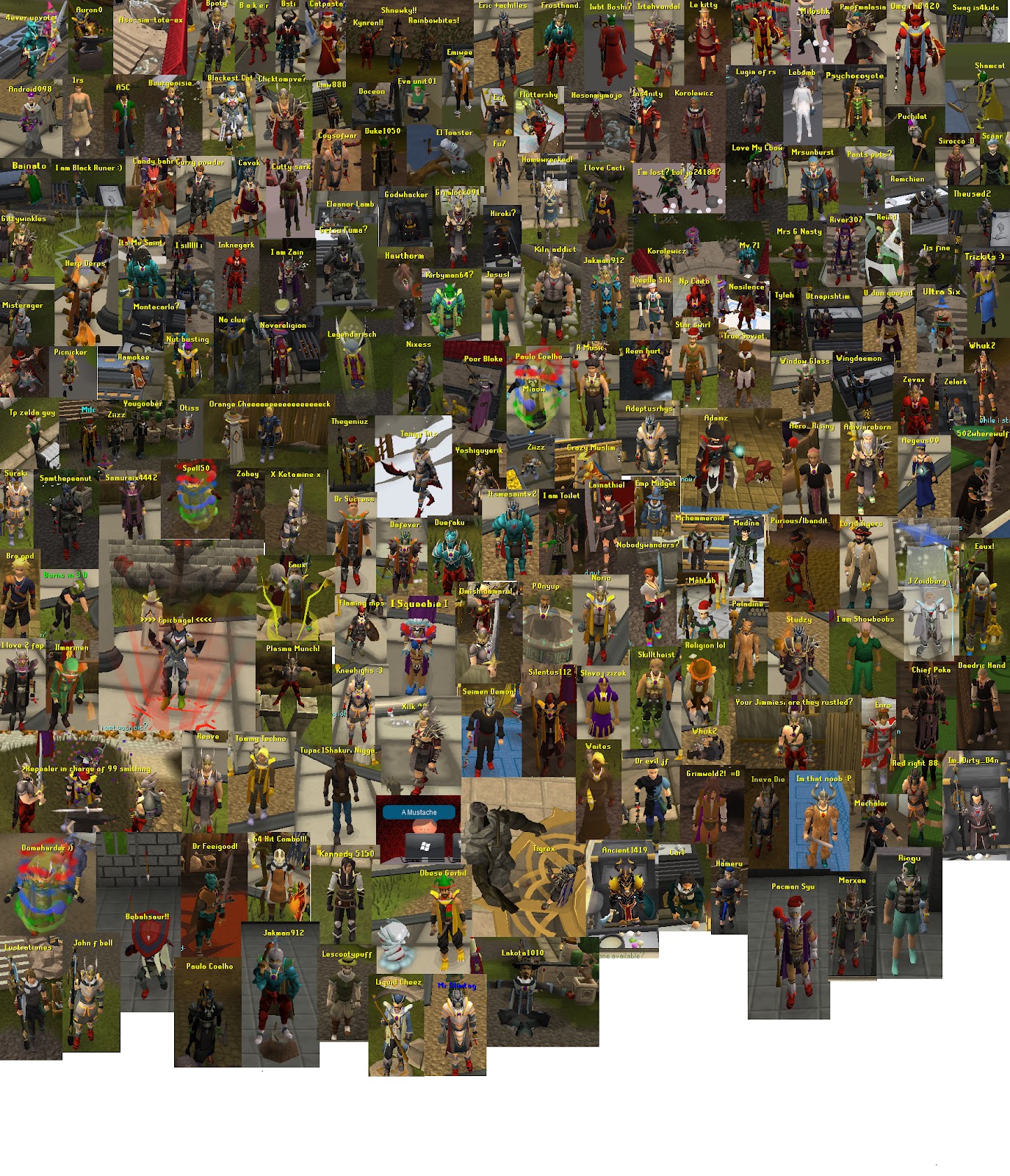 Collage Update 6 Months... : r/runescape