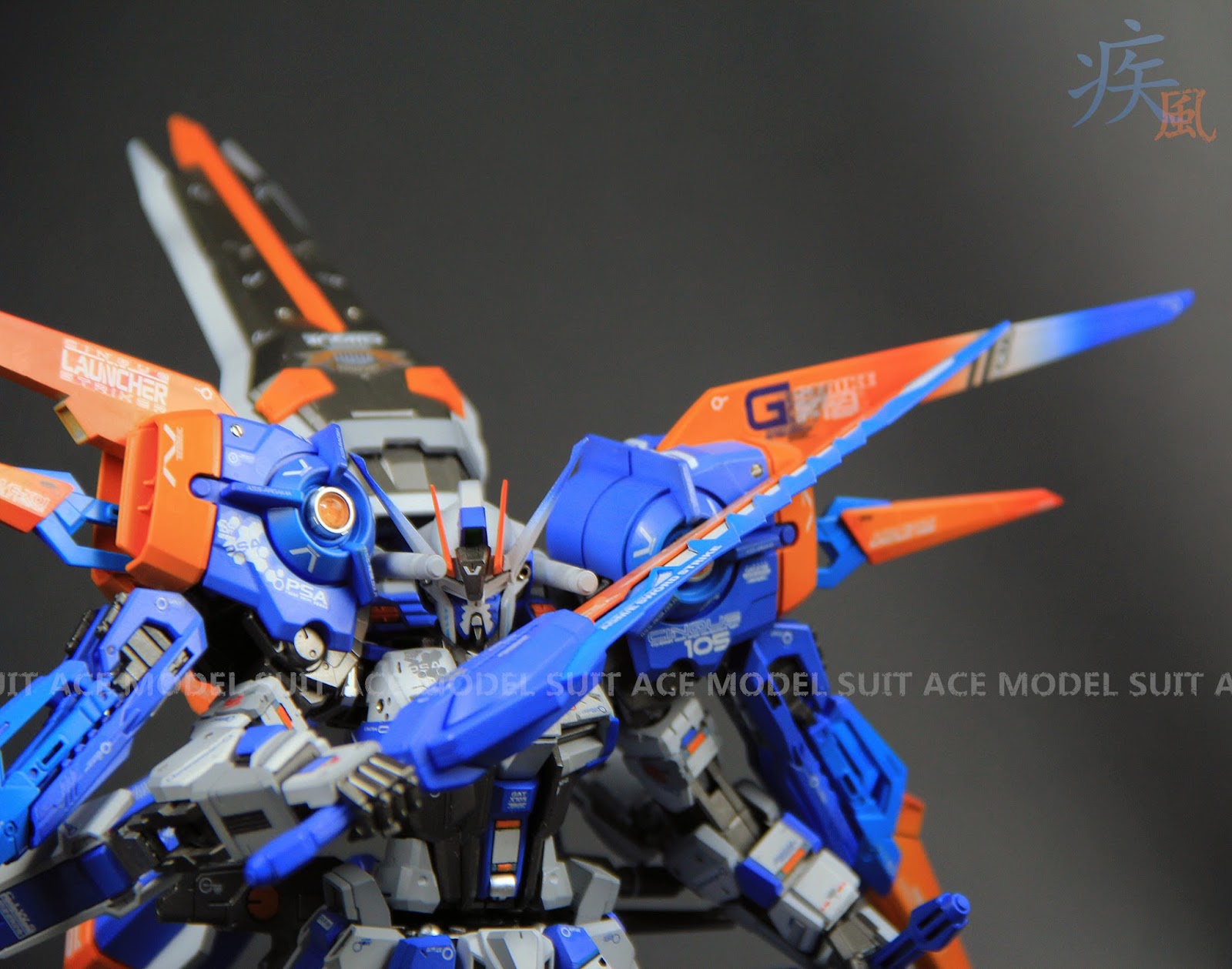 GUNDAM GUY: 1/100 Gale Strike Gundam - Painted Build