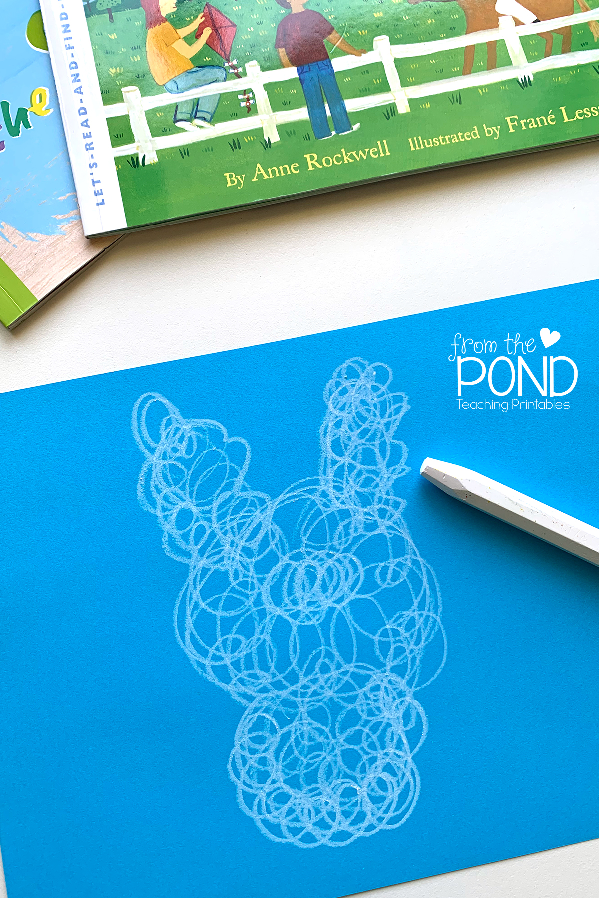 Cloud Art Project with Handwriting | From the Pond