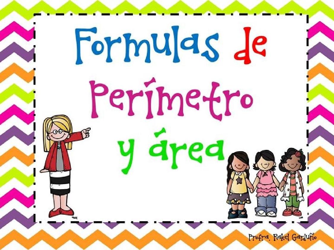 Fichas de Primaria: Areas y perímetros