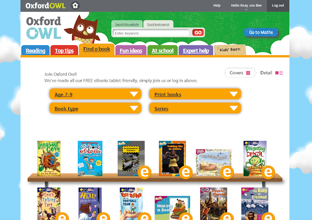 Parenting Times: Free ebooks For Kids From Oxford Owl