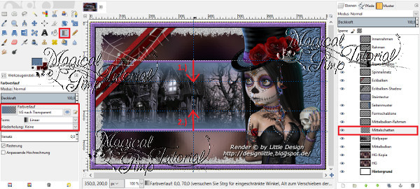 Magical Gimp-Tutorial: Gimp Tutorial "Scary Night"