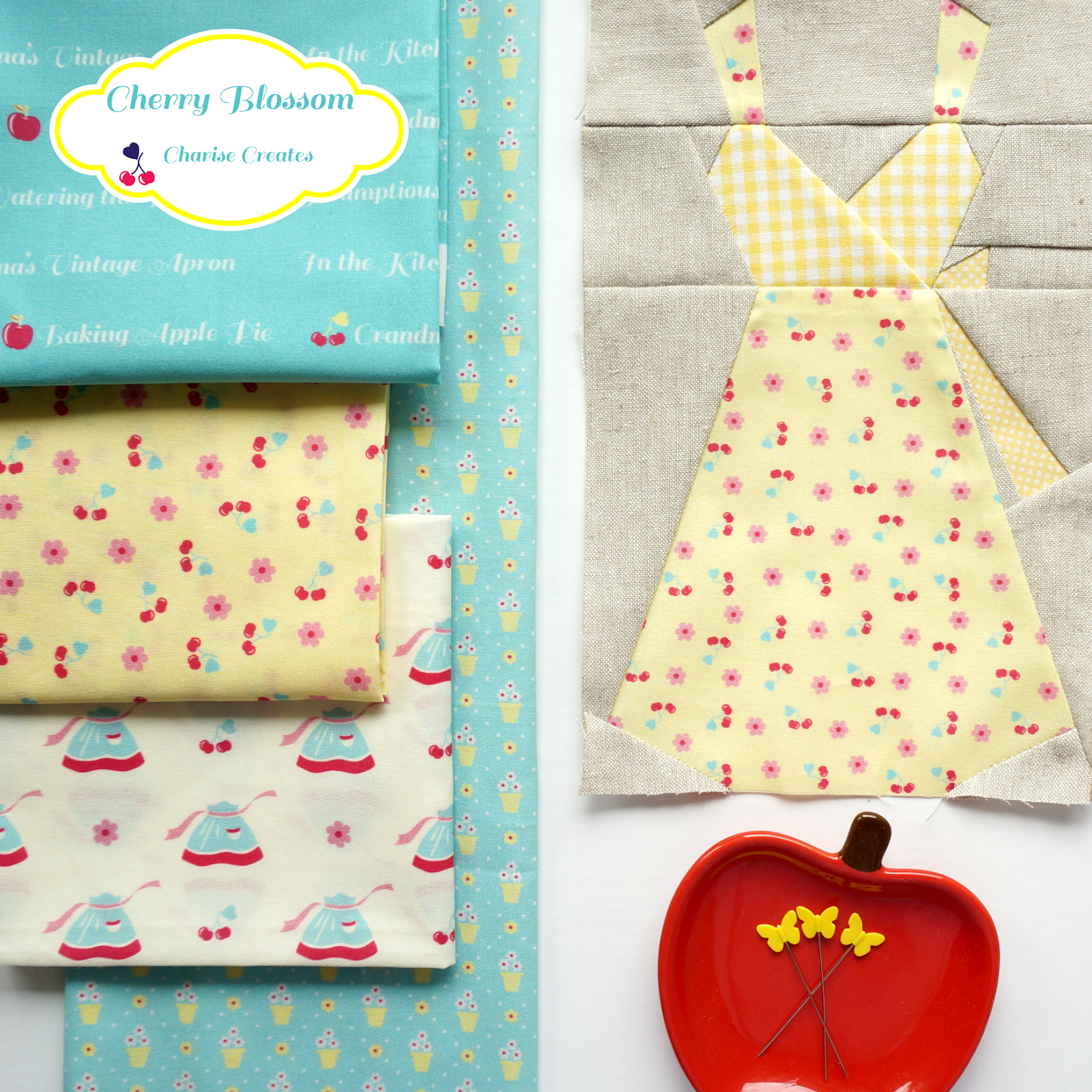 Charise Creates: Having fun sewing blocks from "Super cute paper piecing"