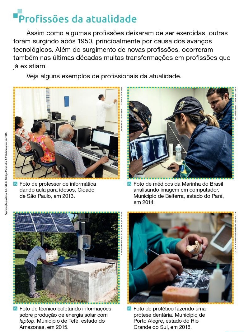 Profissões da atualidade