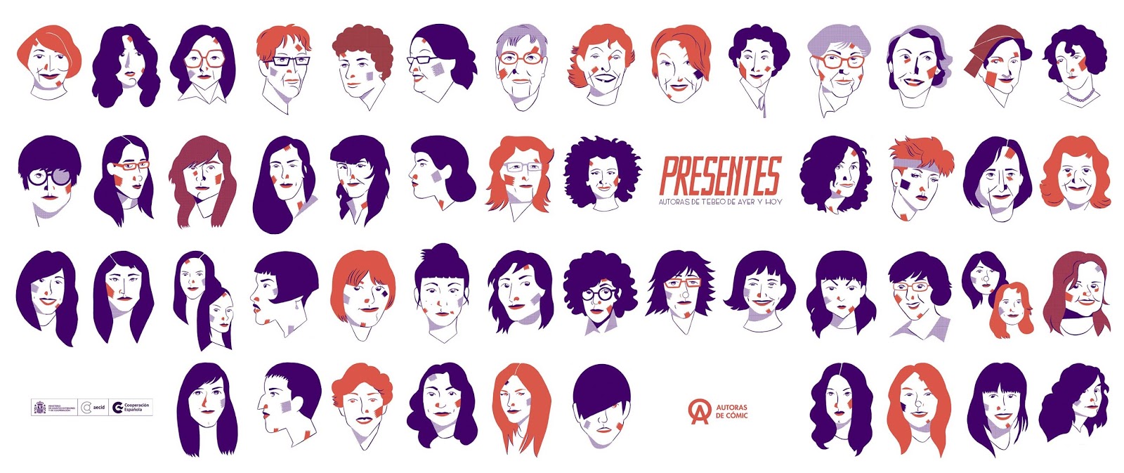 AC - Colectivo de Autoras de Cómic : Autoras (de cómic, tebeo, fanzine ...