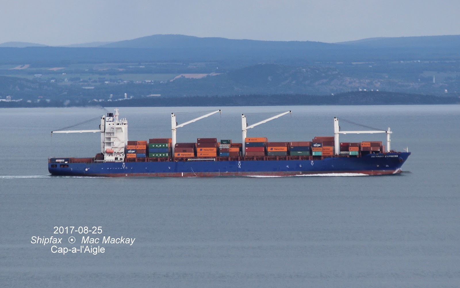 Shipfax: Light Loads - Quebec Report #9