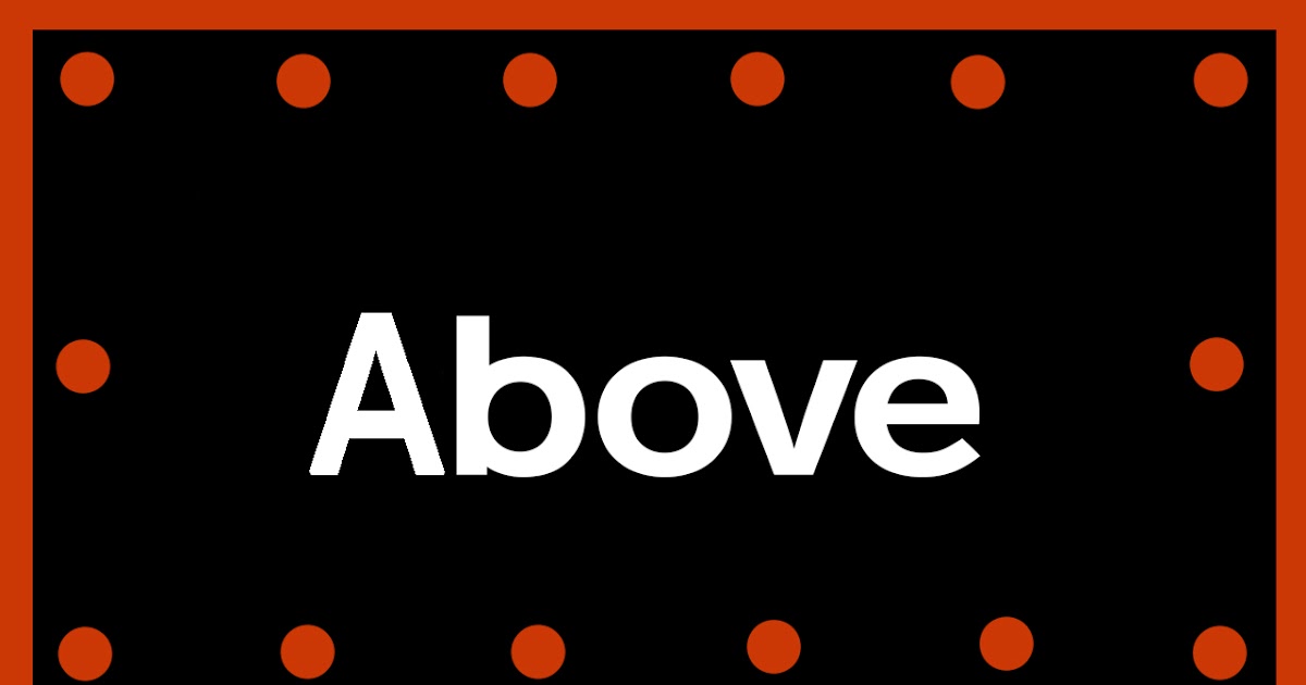 The Word “Above” in Example Sentences - English Grammar Questions ...