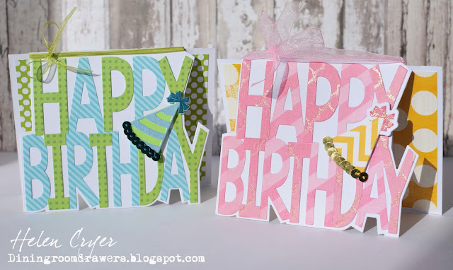 The Dining Room Drawers: Sizzix Stephanie Barnard Framelits Happy ...