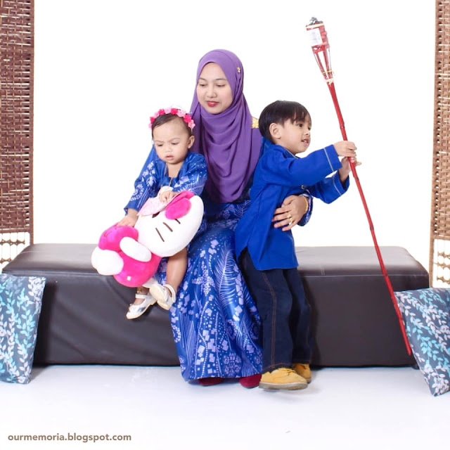 Photoshoot Raya di Studio Raya Photoshoot, Rawang