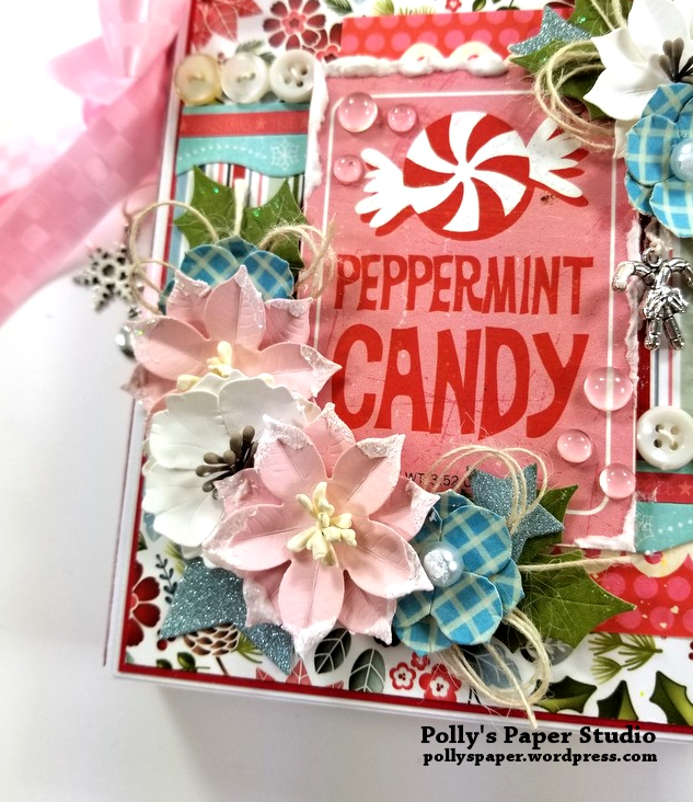 Really Reasonable Ribbon Blog: Peppermint Candy Christmas Mini Album ...
