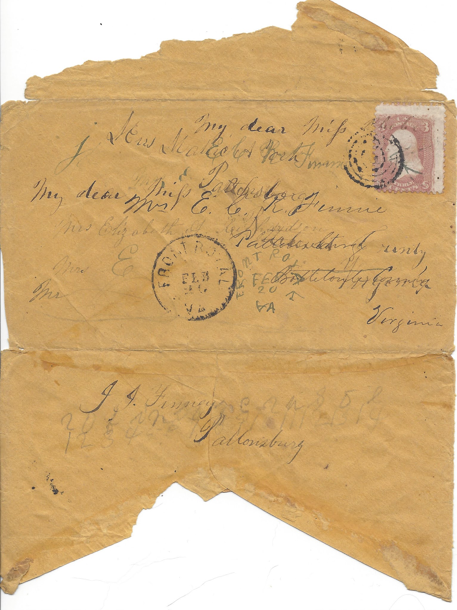 GFF Postal History: Turn, Turn, Turn - Postal History Sunday
