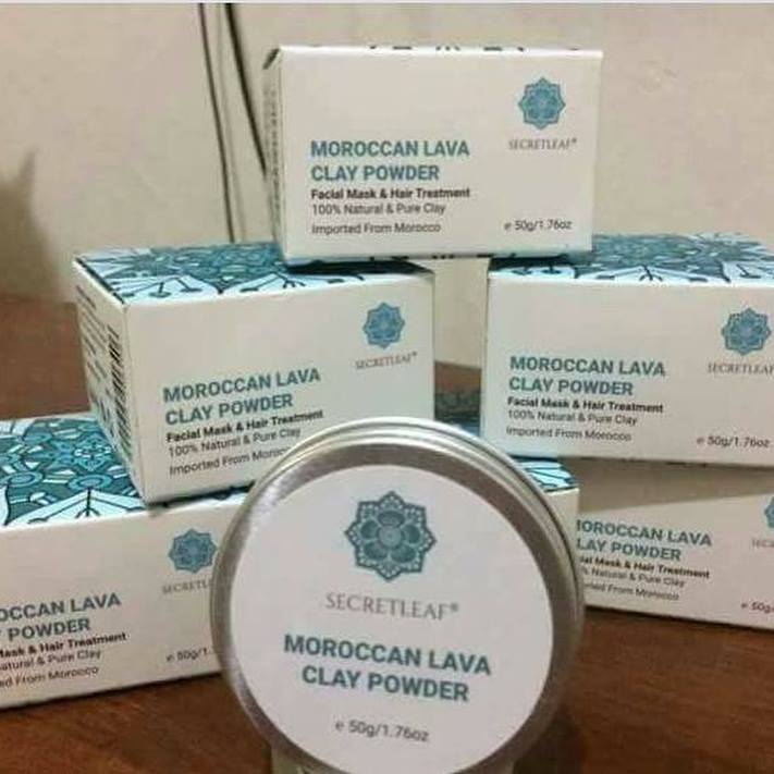 SECRETLEAF INTERNATIONAL: SECRETLEAF Moroccan Lava Clay 50gram