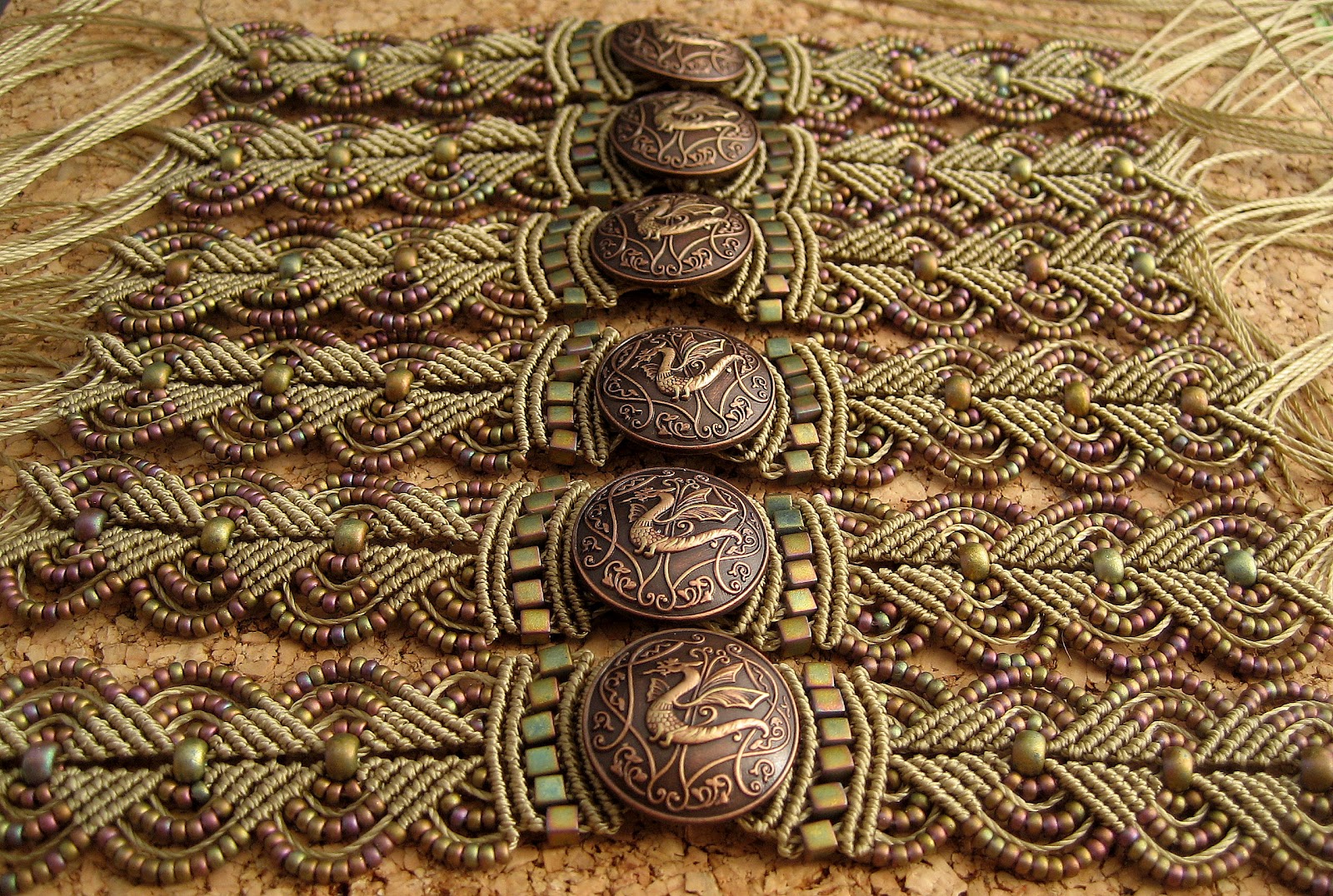 Knot Just Macrame by Sherri Stokey: Dragons, Dragons & More Dragons