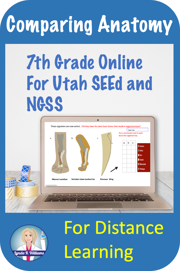 Comparative Anatomy NGSS MS-LS4-2 and MS-LS4-3 - Teaching Science with ...