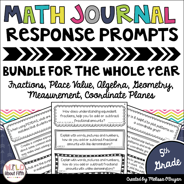 Are your students writing during math class? | Wild about fifth grade