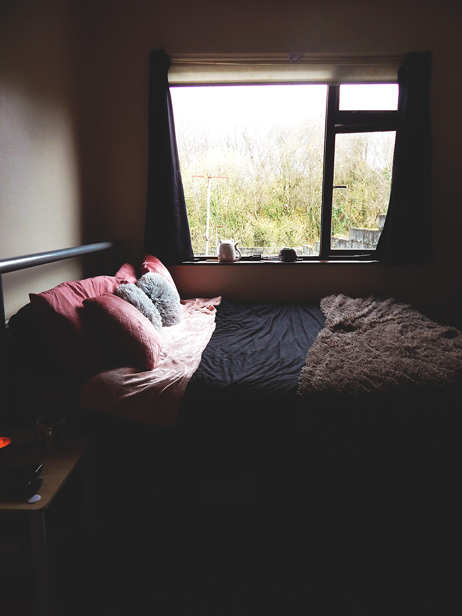 Bedroom Tour Part One || How I Styled My Bed & Side Table - Cardigan ...