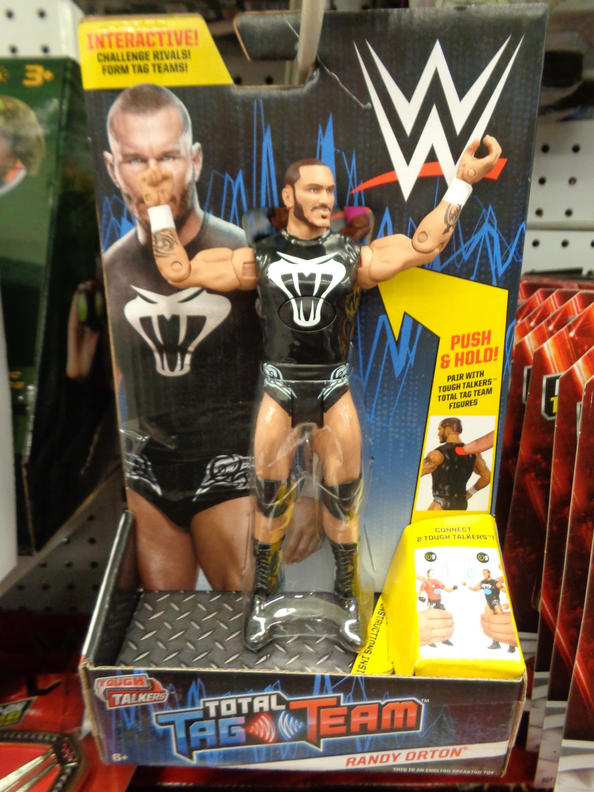 J And J Toys: WWE Total Tag Team Tough Talkers Hit Retail