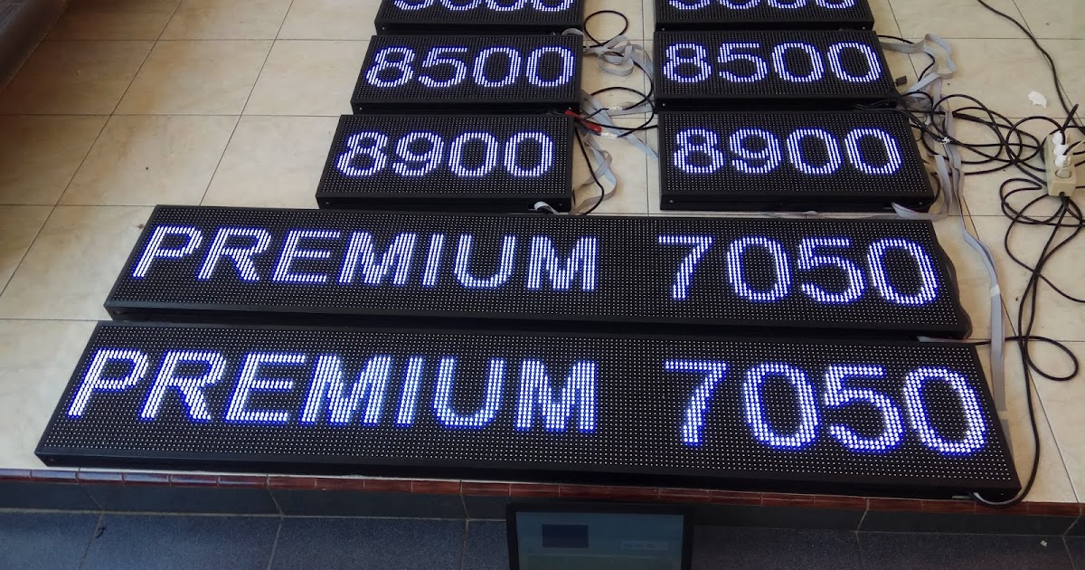 Led running text