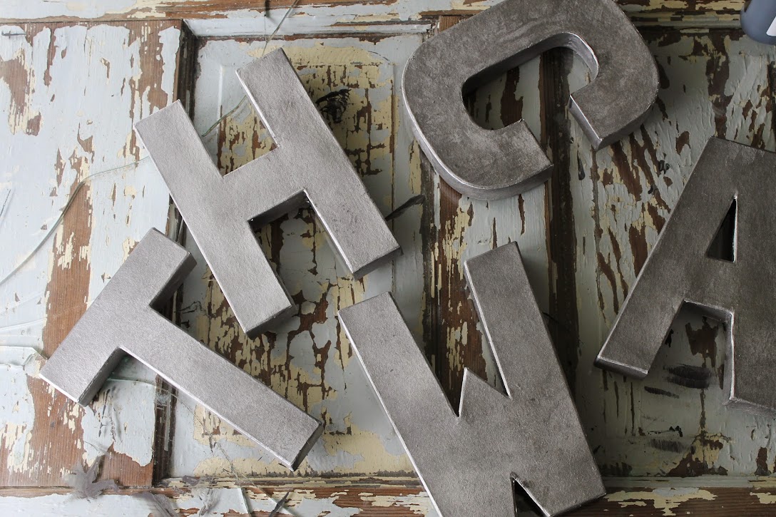 Oh, Cecilia: How To: Do A Faux Metal Finish