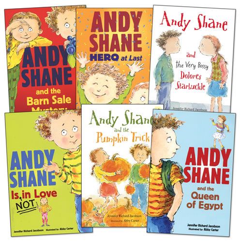 Momo celebrating time to read: Andy Shane series by Jennifer Richard ...