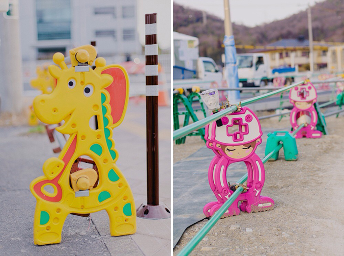 Burntfeather: Japanese Cute Road Work Barriers