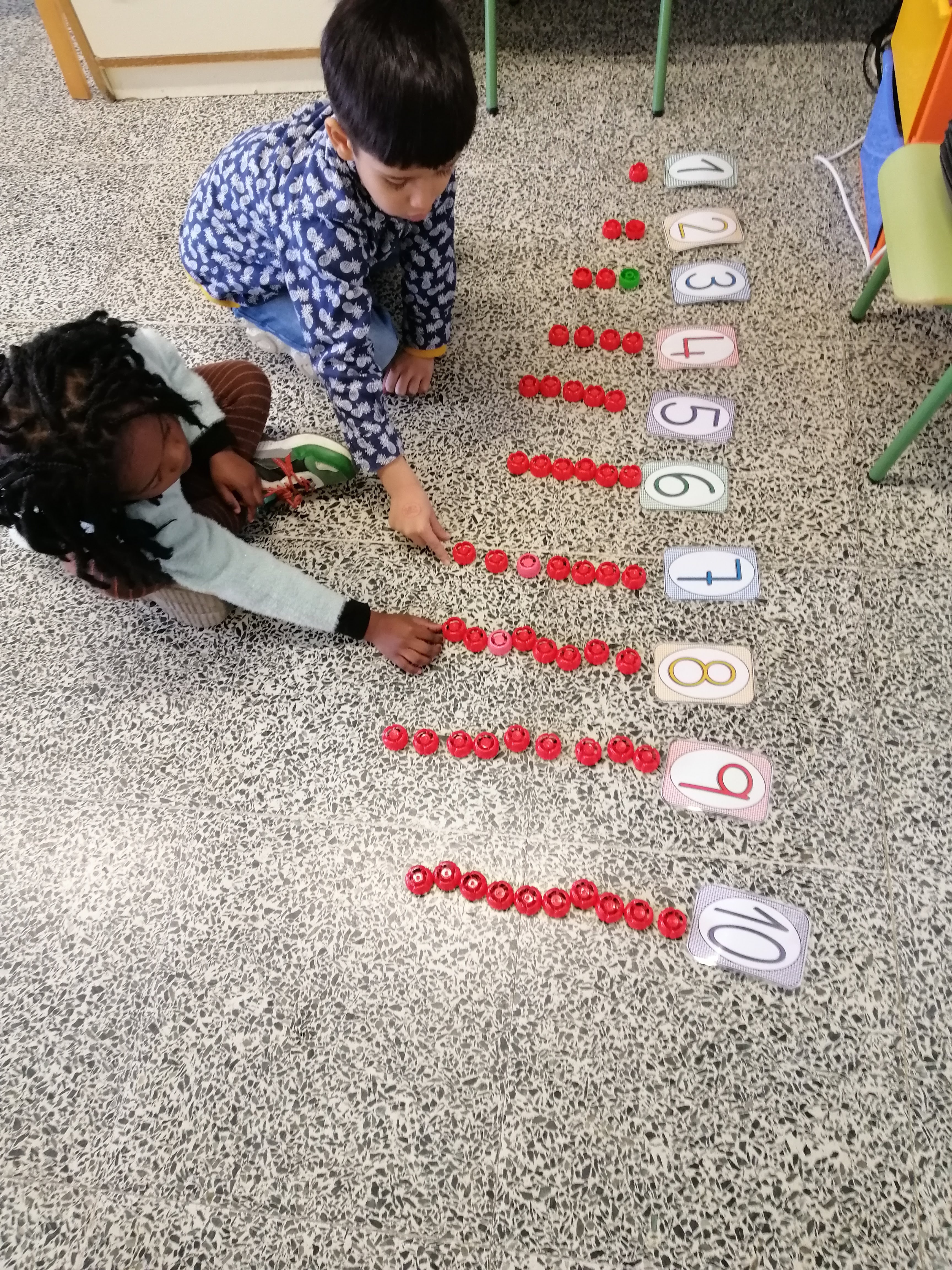 La clase de Belén : JUEGOS DE CONTAR