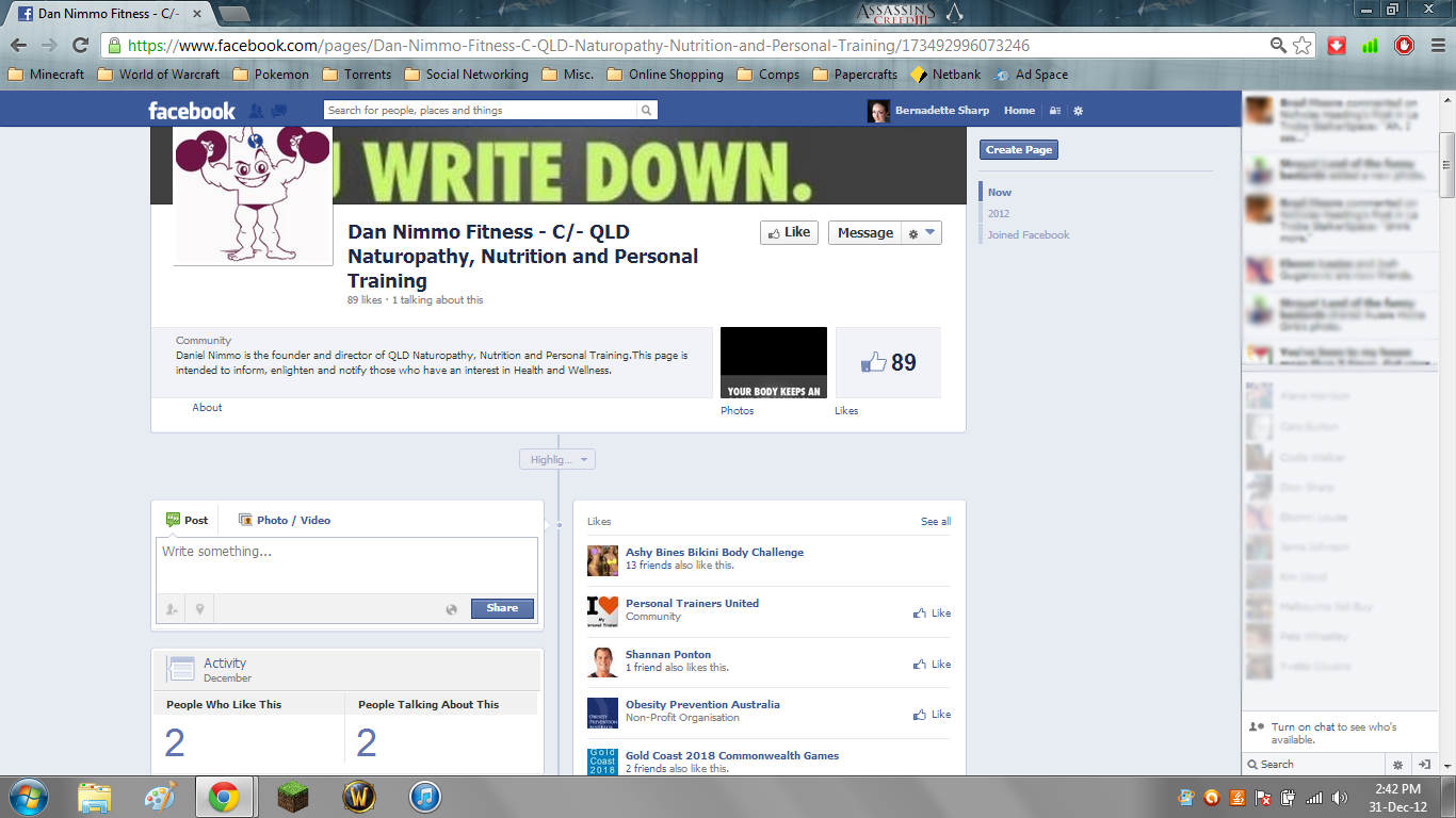 Ashy Bines Exposed: December 2012