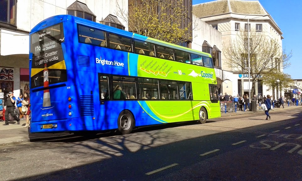 Lous bus pictures: New Coaster Buses for Brighton and Hove