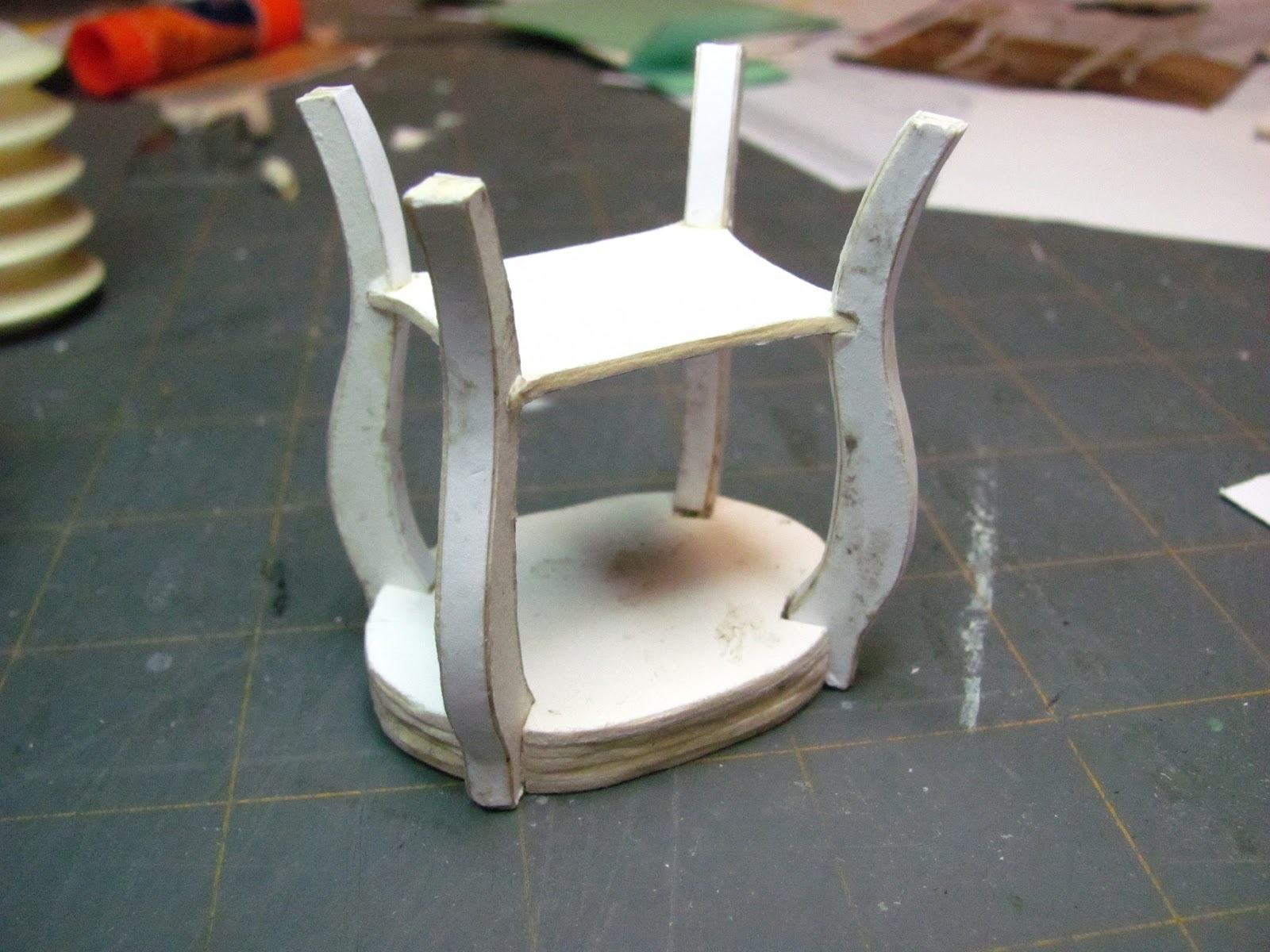 Dollhouse Miniature Furniture - Tutorials | 1 inch minis: OCCASIONAL ...
