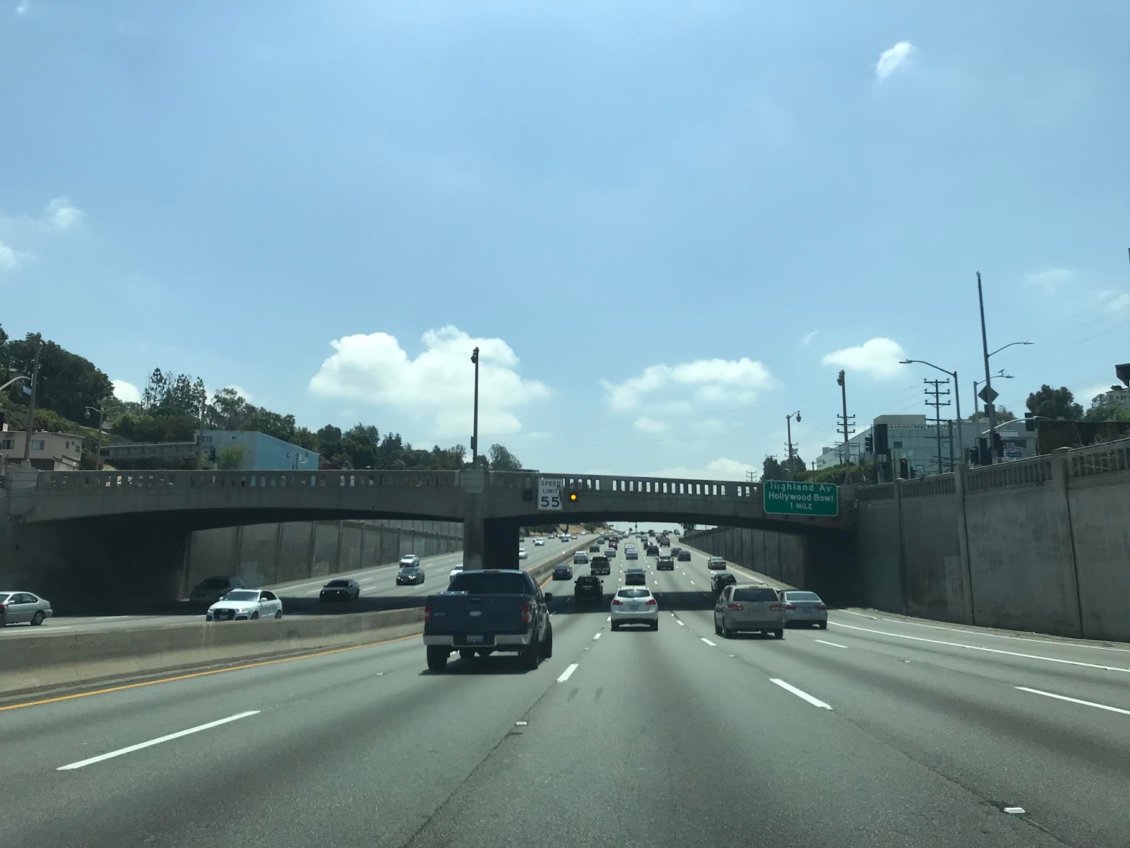 Hollywood Freeway; California State Route 170, US Route 101, US Route ...