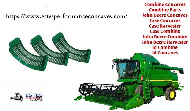 John Deere Concaves | Case Concaves | John Deere Combine: March 2017