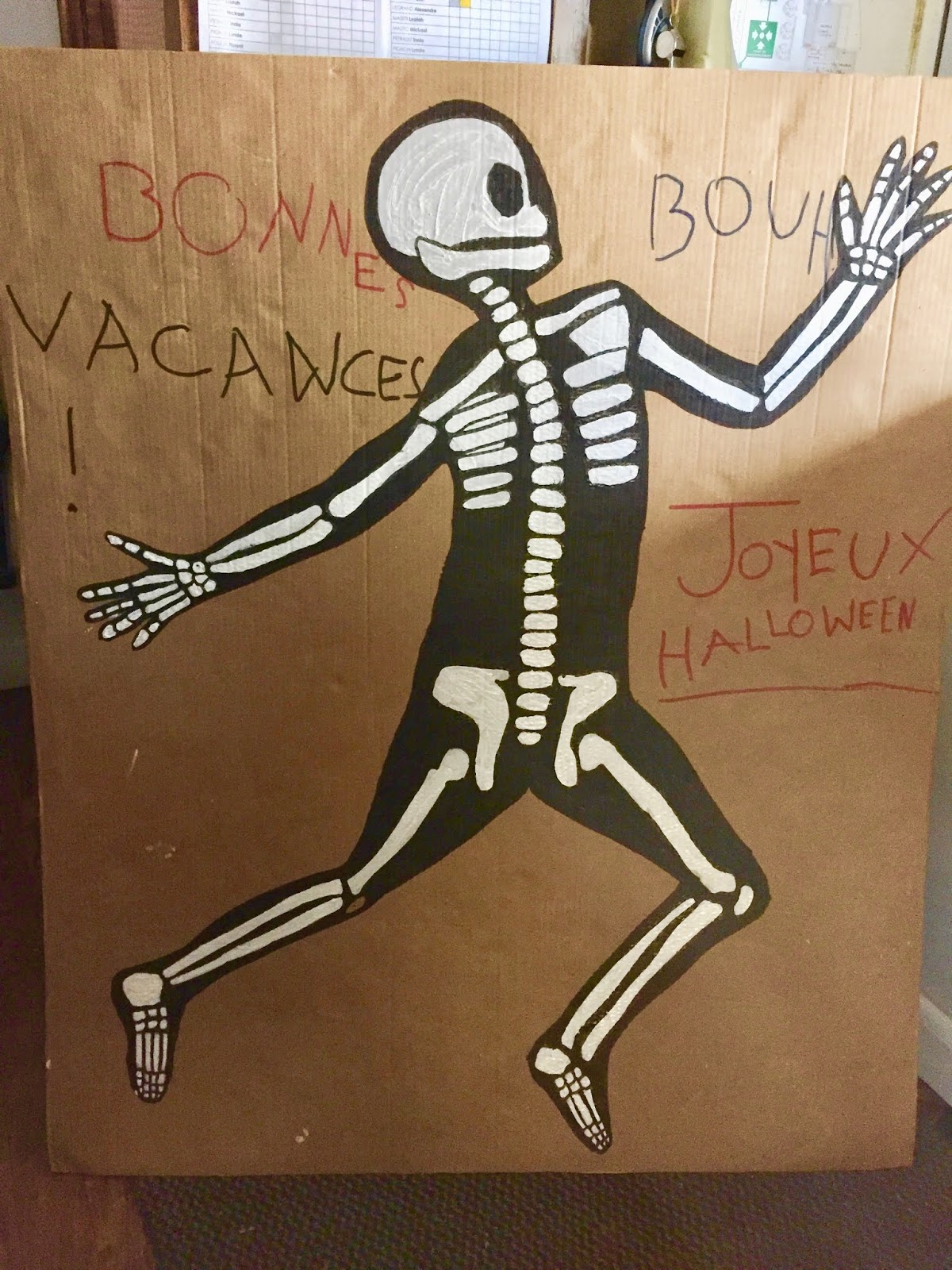 Louise et Arthur: Le squelette