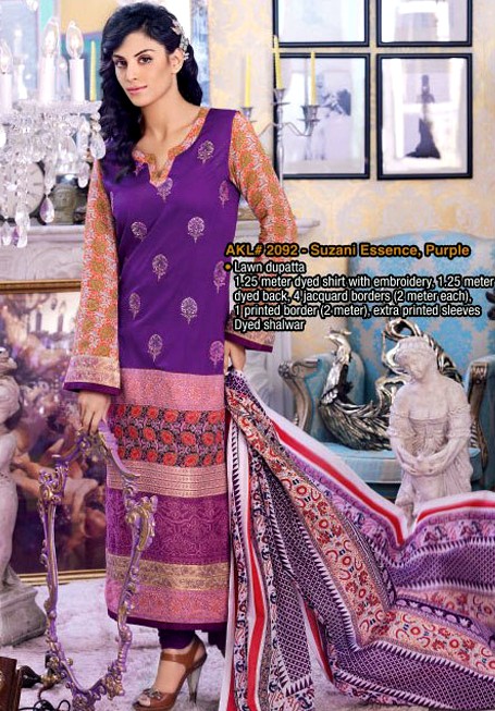 Al Karam Spring/Summer Lawn Collection 2013 Vol 2 | Al-Karam Textile ...