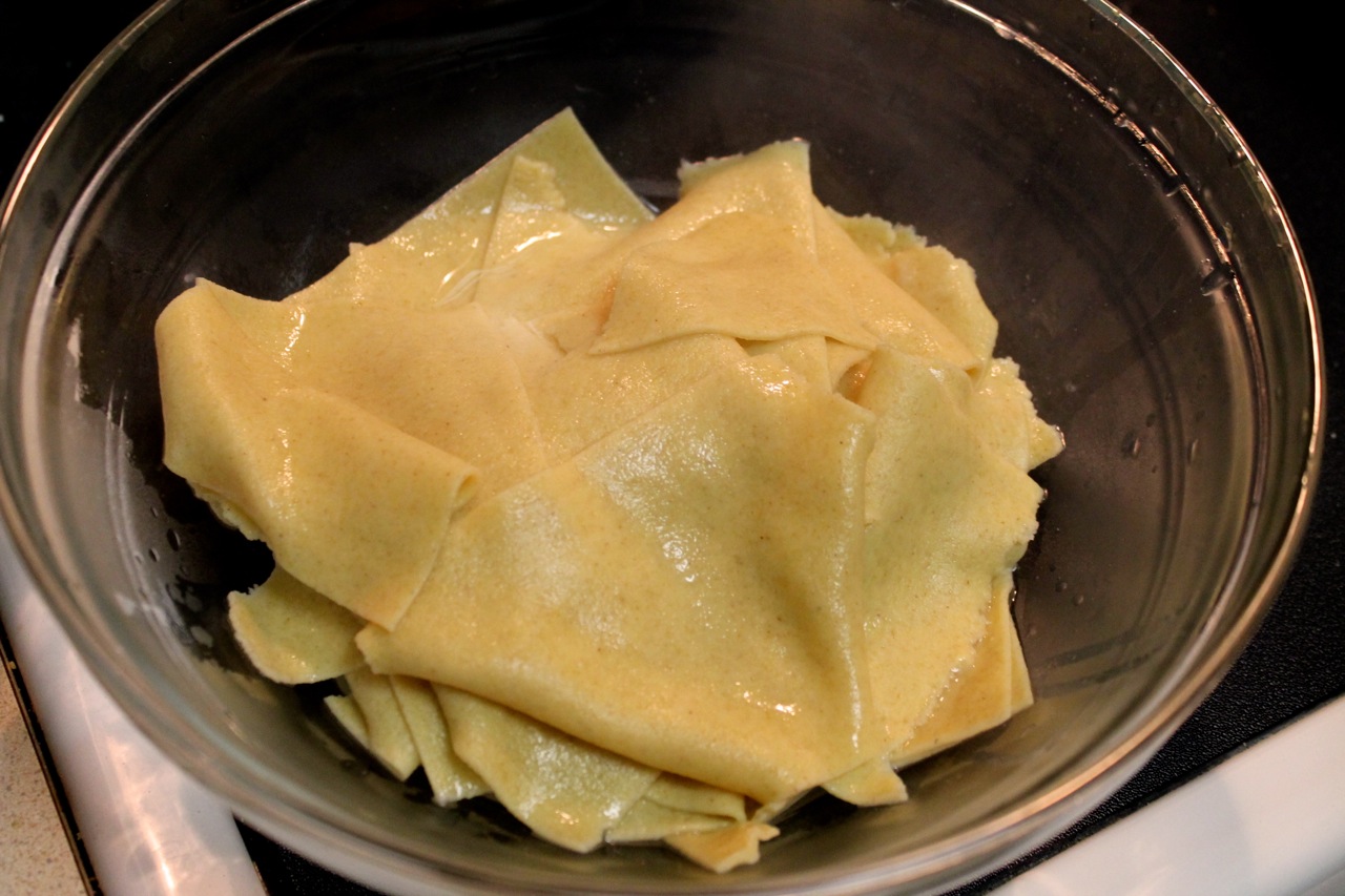 Cook In / Dine Out: Toasted Fazzoletti with Mushrooms and Hazelnuts