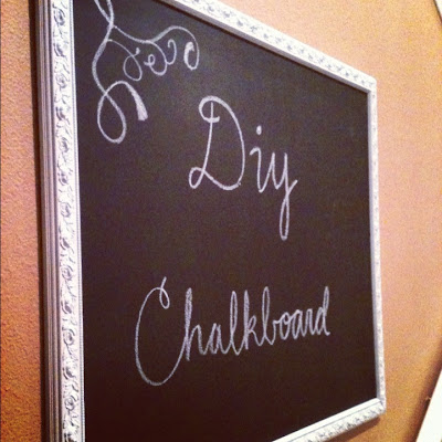 Adventures as Mrs. Janney: DIY Chalkboard