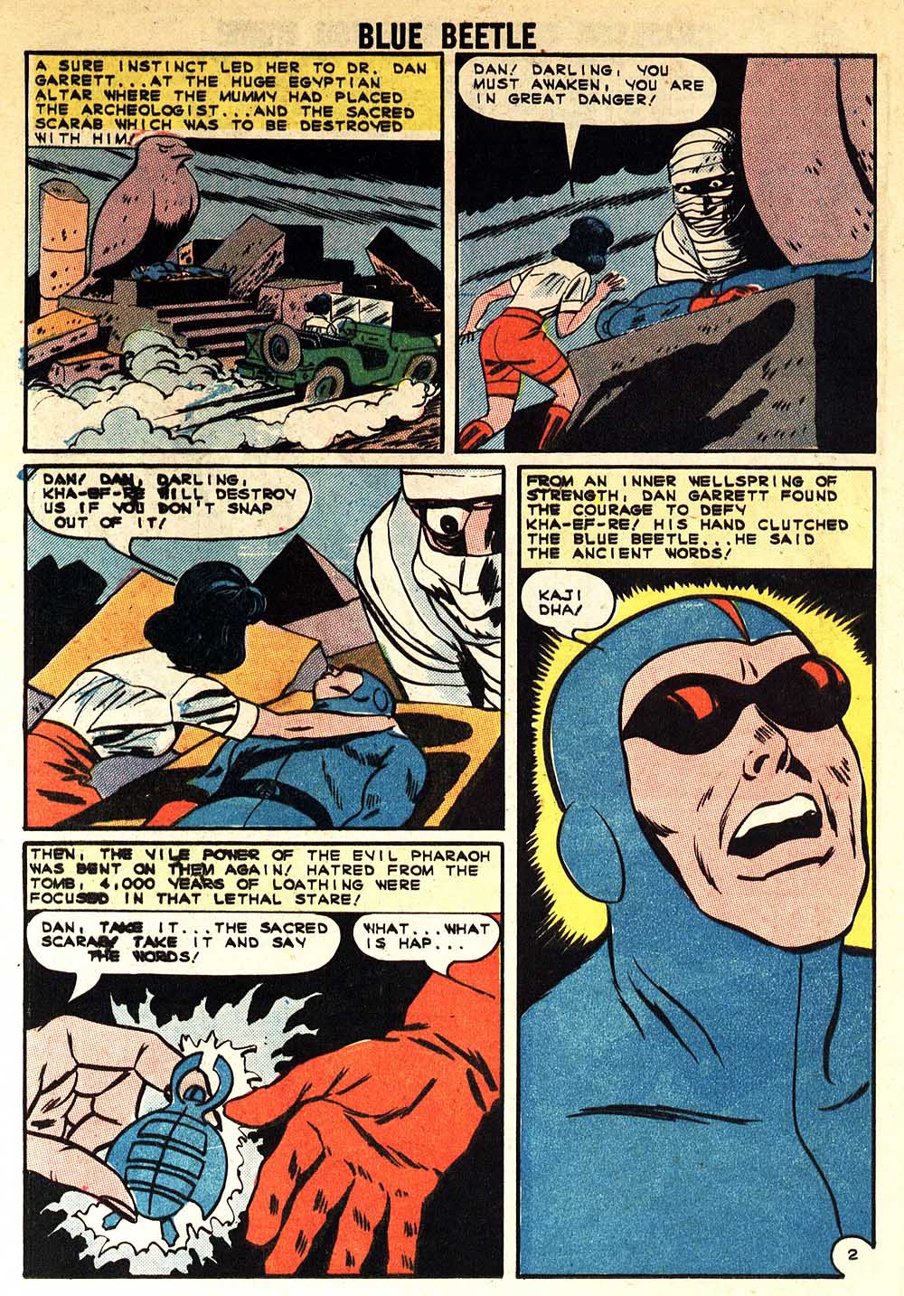 THE CHARLTON COMICS READING LIBRARY: BLUE BEETLE #1 [vol.2] June 1964