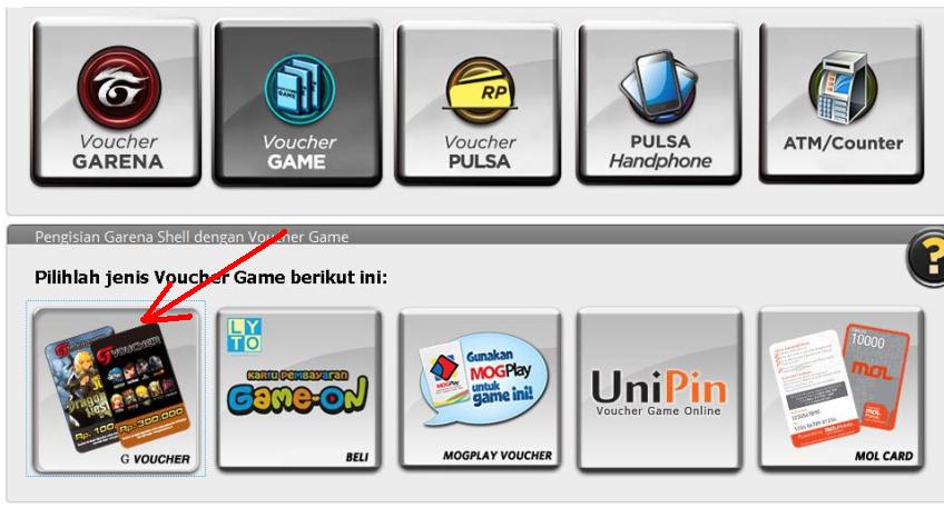 Cara isi cash pb garena dengan voucher gemscool - Spartan Clan PB Indonesia