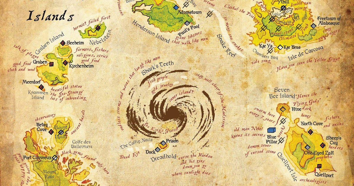 The Things We Do for XP: Wavecrawl region: the Maelstrom Islands