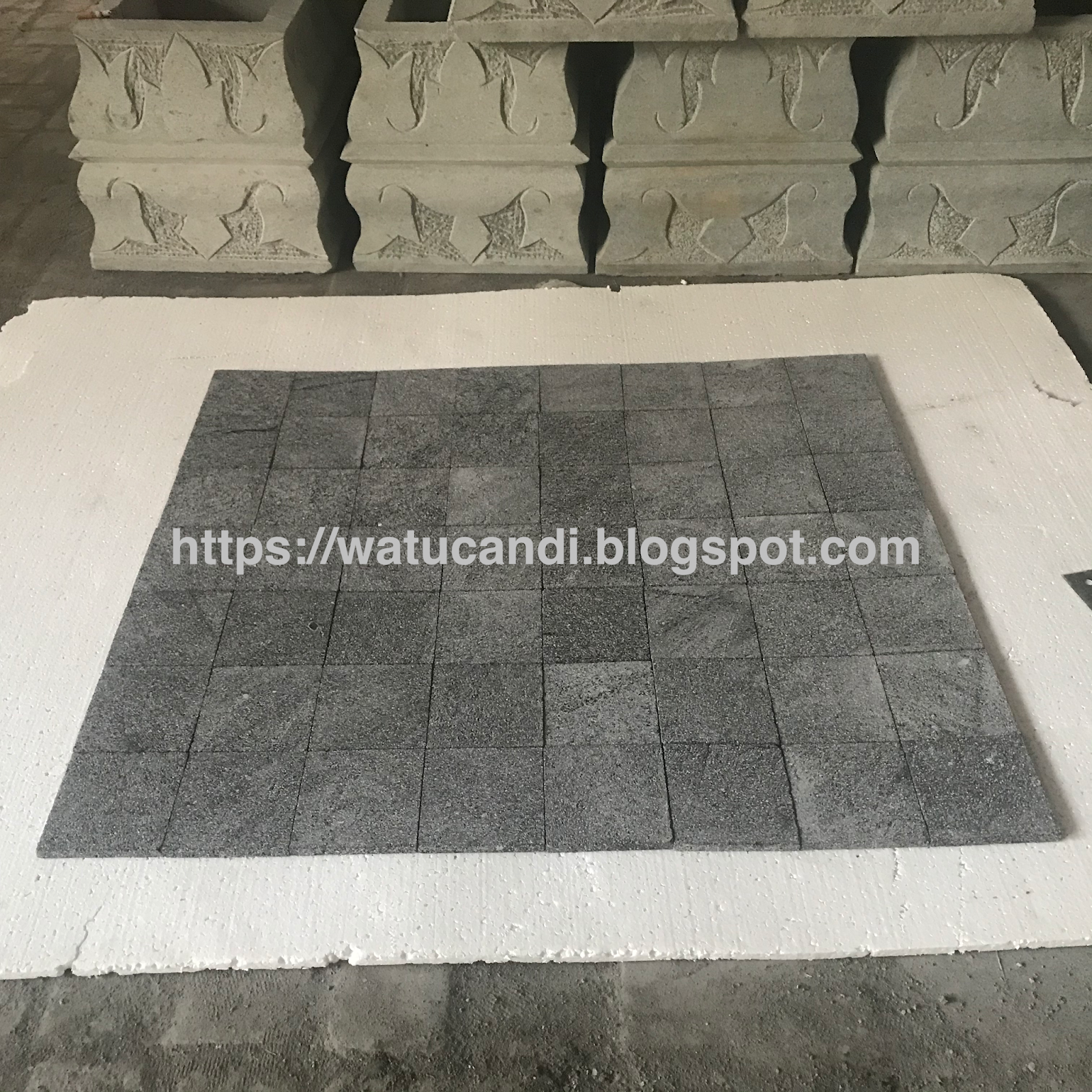 Pabrik Ubin Batu Alam Candi Hitam Harga Murah