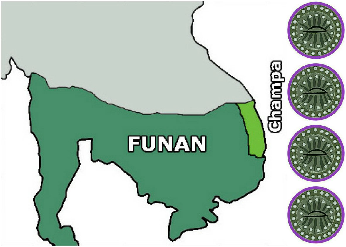 David Kim Kingdom Of Funan Map