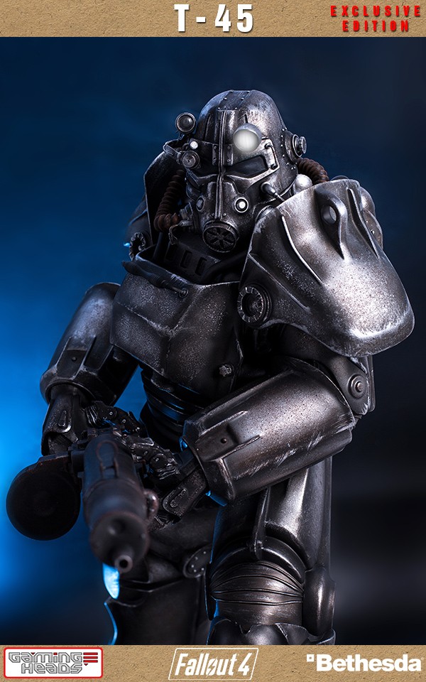 Fallout 4 - T-45 Regular Statue & Exclusive Statue 1/4 (Gaming Heads)