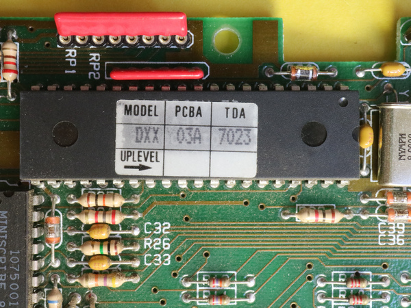 BugWorkShop - 甲蟲工作室: MiniScribe M3425P 20MB 硬碟機（Hard Disk Drive）控制板 - 拆解（三）