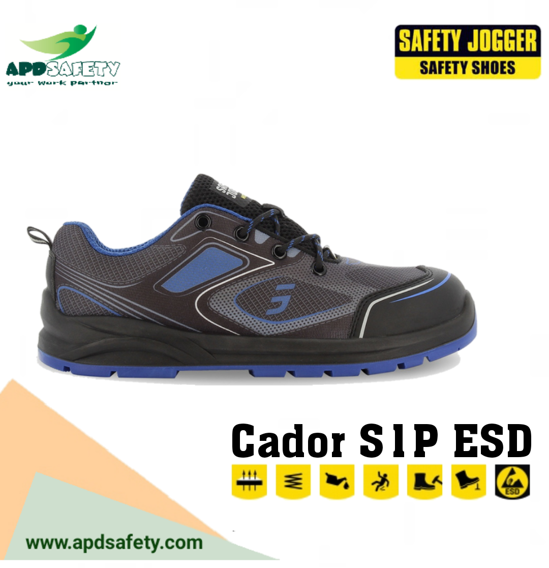 Sepatu Safety Jogger CADOR S1P ESD - APDsafety